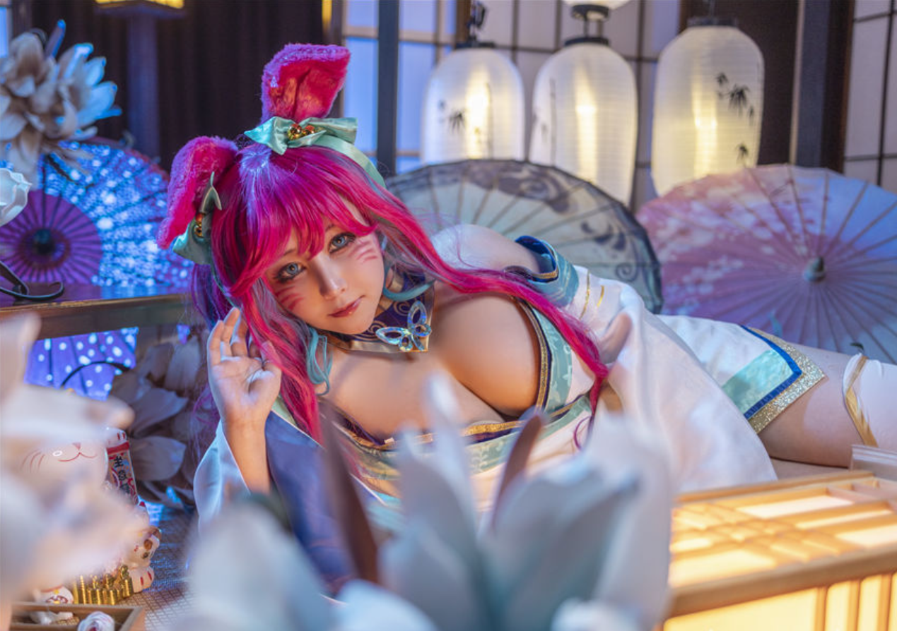 KANEKO_咔喵 灵魂莲华 阿狸 [17P1V-541MB] - 图小曼 - 二次元COS图集分享站 | 精选Coser写真与动漫文化内容